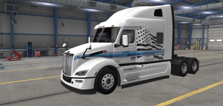 Ruda 579 Marten Skin v1.0 Mod - ATS Mod | American Truck Simulator Mod