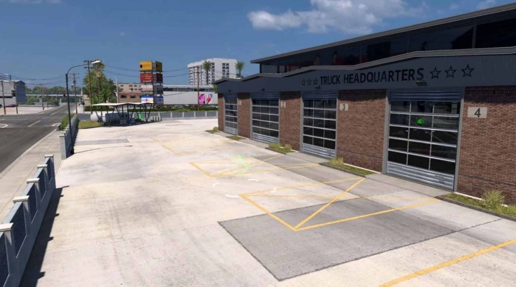 Service at Companies v1.4 1.52 Mod - ATS Mod | American Truck Simulator Mod