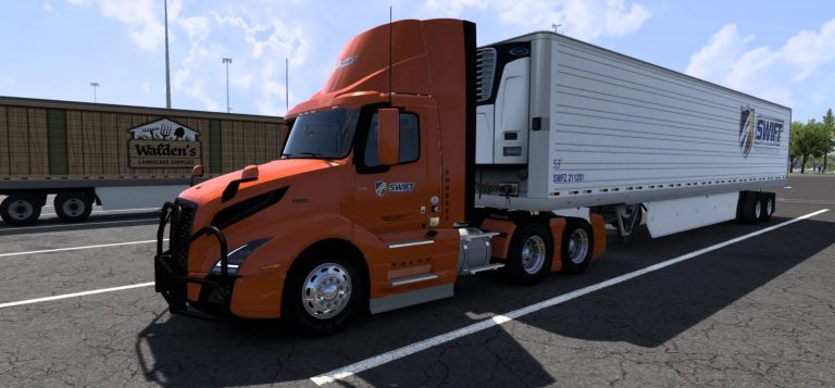 Volvo 2018 300 swift skin v1.0 Mod - ATS Mod | American Truck Simulator Mod