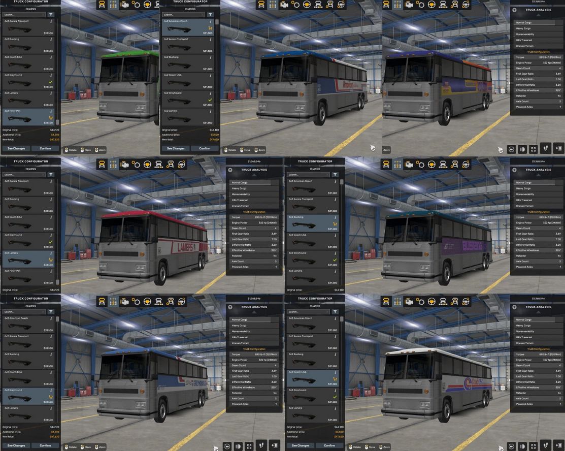 Drivable Jazzycat’s Bus traffic pack v1.0 1.5x Mod - ATS Mod | American ...