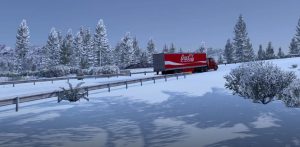 Frosty Winter Weather Mod v5.3 Mod - ATS Mod | American Truck Simulator Mod