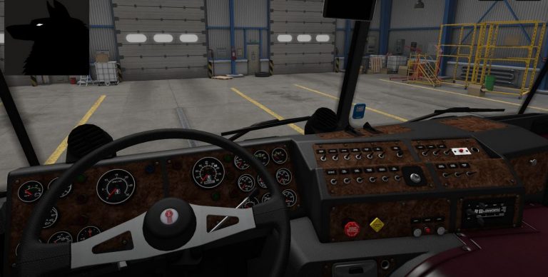 Kenworth K100E SkyHusky Update Edition 2.0 Mod - ATS Mod | American ...