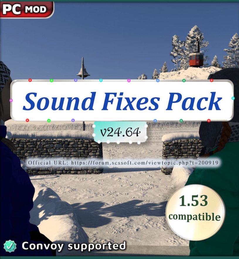 Sound Fixes Pack v24.64 Mod - ATS Mod | American Truck Simulator Mod
