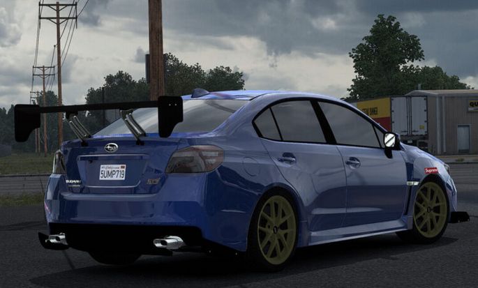 Subaru Impreza WRX STI 2017 V3.6 1.53 Mod - ATS Mod | American Truck Simulator Mod