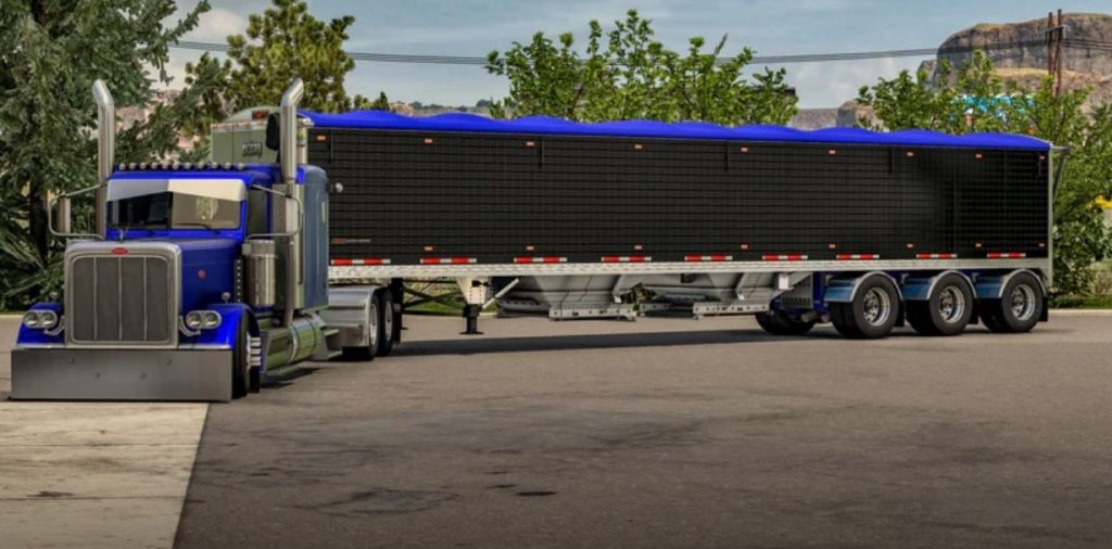 Timpte Super Hopper v6.21 1.53 Mod - ATS Mod | American Truck Simulator Mod