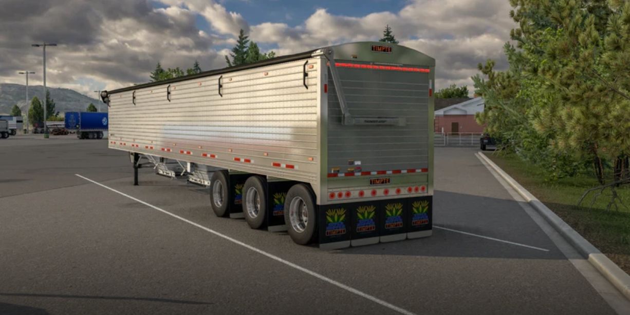 Timpte Super Hopper v6.21 1.53 Mod - ATS Mod | American Truck Simulator Mod