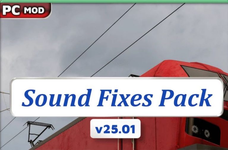 ATS Sound Fixes Pack v25.01 Mod - ATS Mod | American Truck Simulator Mod