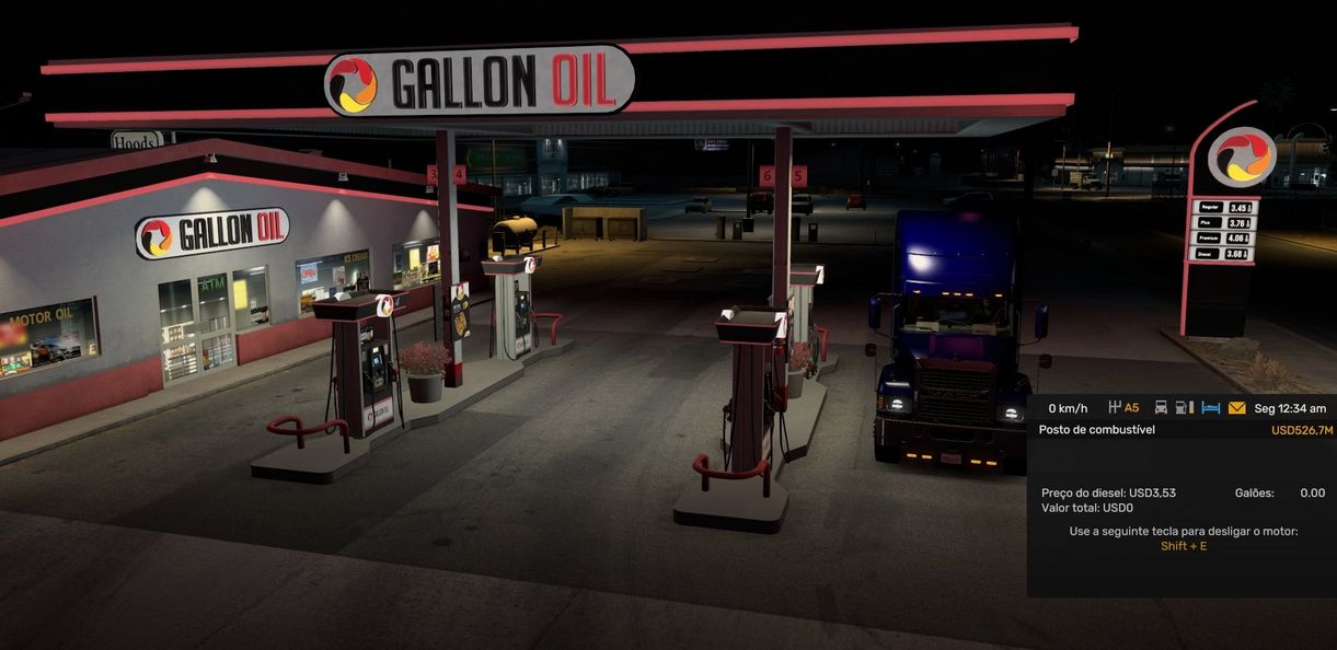 DIESEL PRICE ATS 23 01 2025 v1.0 1.53 Mod - ATS Mod | American Truck Simulator Mod