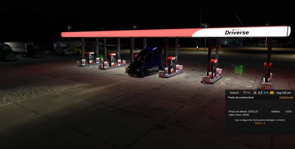 DIESEL PRICE ATS 23 01 2025 v1.0 1.53 Mod - ATS Mod | American Truck Simulator Mod