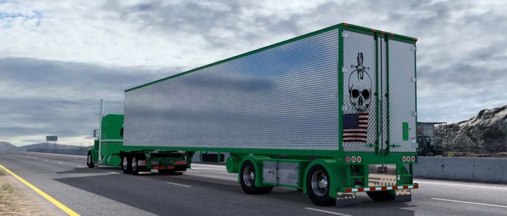 GD Everest 53' Custom Reefer Dryvan v1.5.0 Mod - ATS Mod | American ...