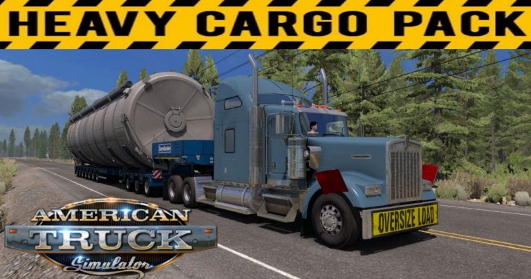 BIG HEAVY PACK ATS V3.8 Mod - ATS Mod | American Truck Simulator Mod