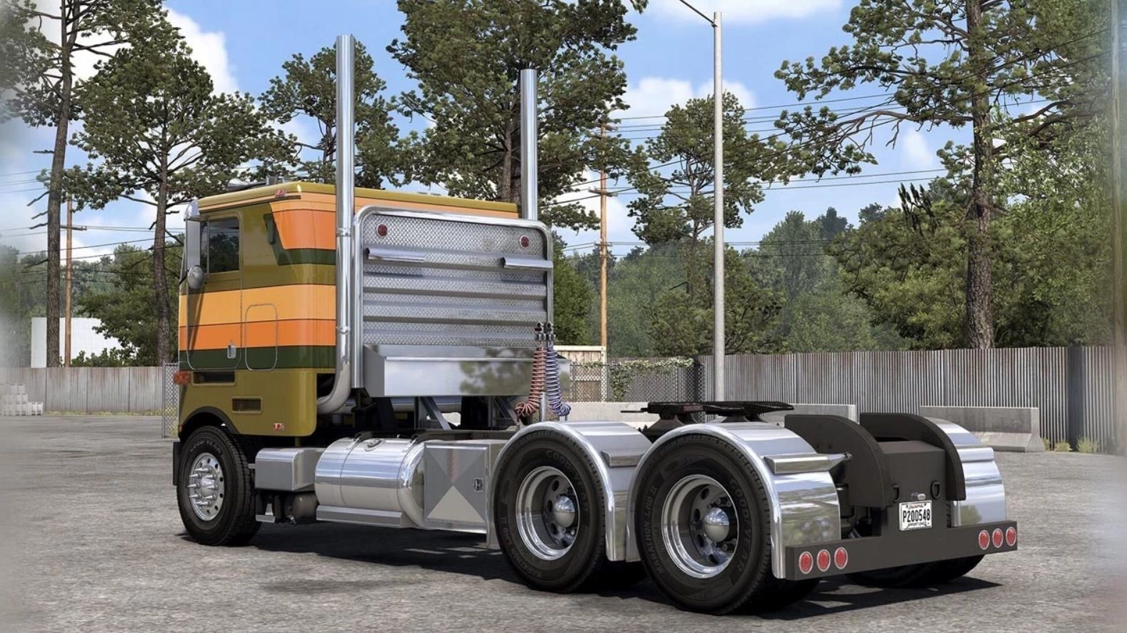 Pete 362 Cabover v4.1 Mod - ATS Mod | American Truck Simulator Mod