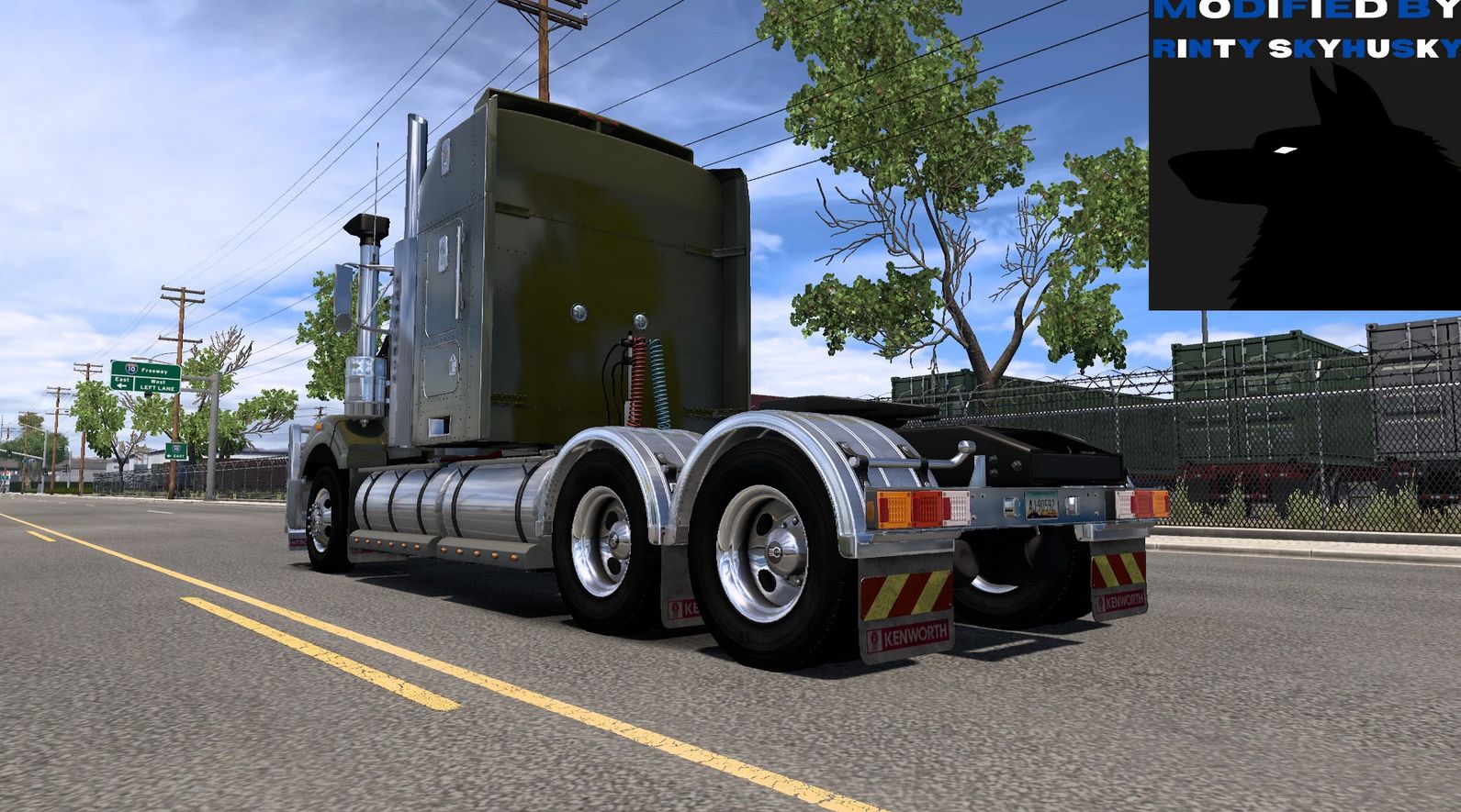 Kenworth T408 SAR v1.5 1.53 - 1.54 Mod - ATS Mod | American Truck Simulator Mod