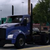 Kenworth T880 by Duck3D v1.53 Mod - ATS Mod | American Truck Simulator Mod