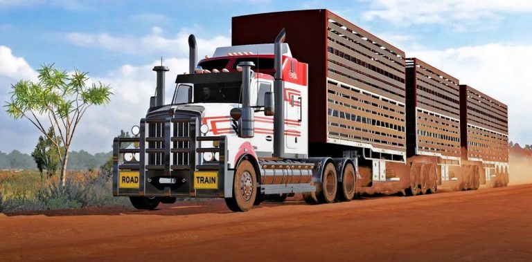 New Australian Outback Map V5.2 For ATS 1.53 Mod - ATS Mod | American ...