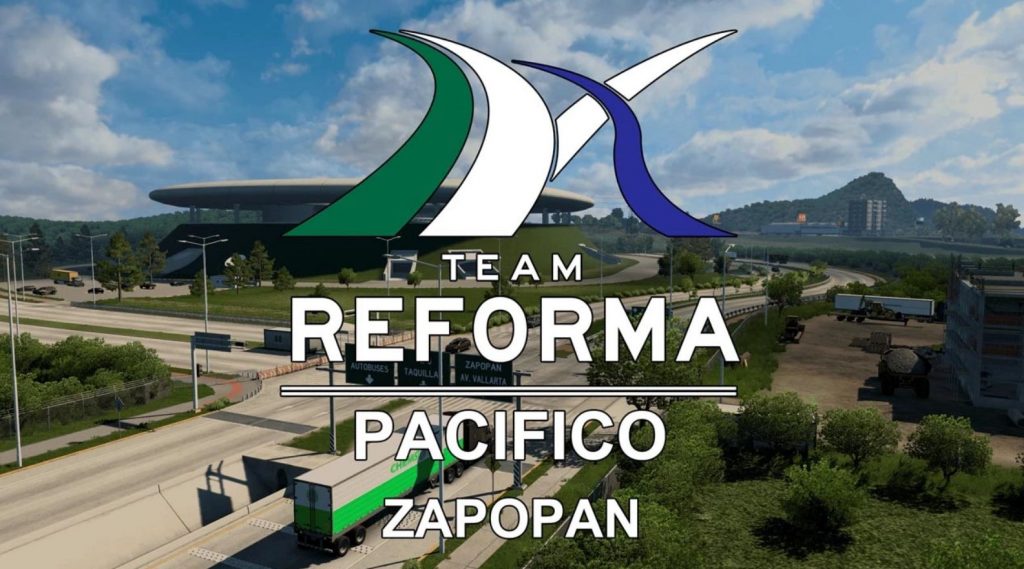 Reforma Pacifico v4.4 1.54 Mod - ATS Mod | American Truck Simulator Mod