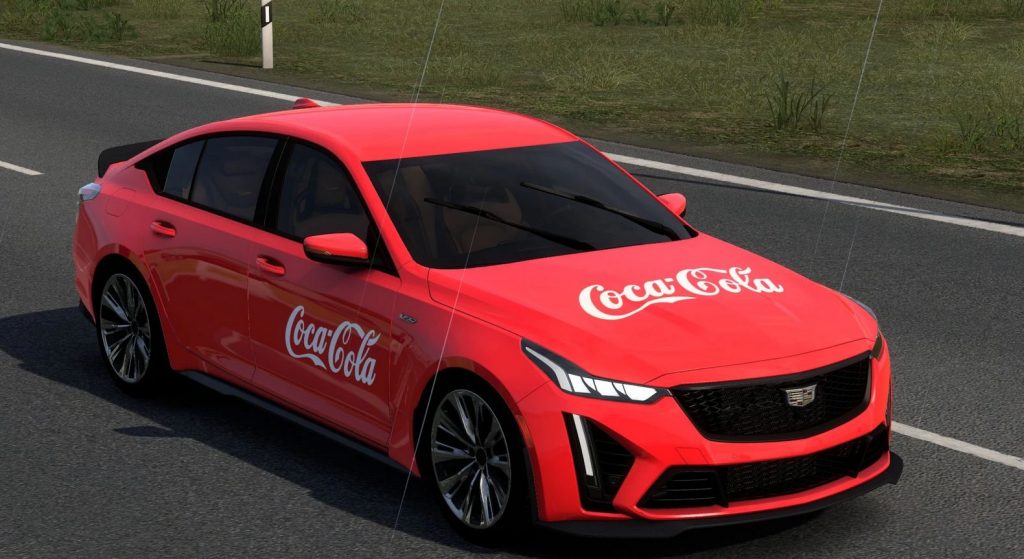 COCA-COLA CADILLAC CT5-V BLACK WING 2022 ATS 22 04 2025 1.0 1.54 Mod ...