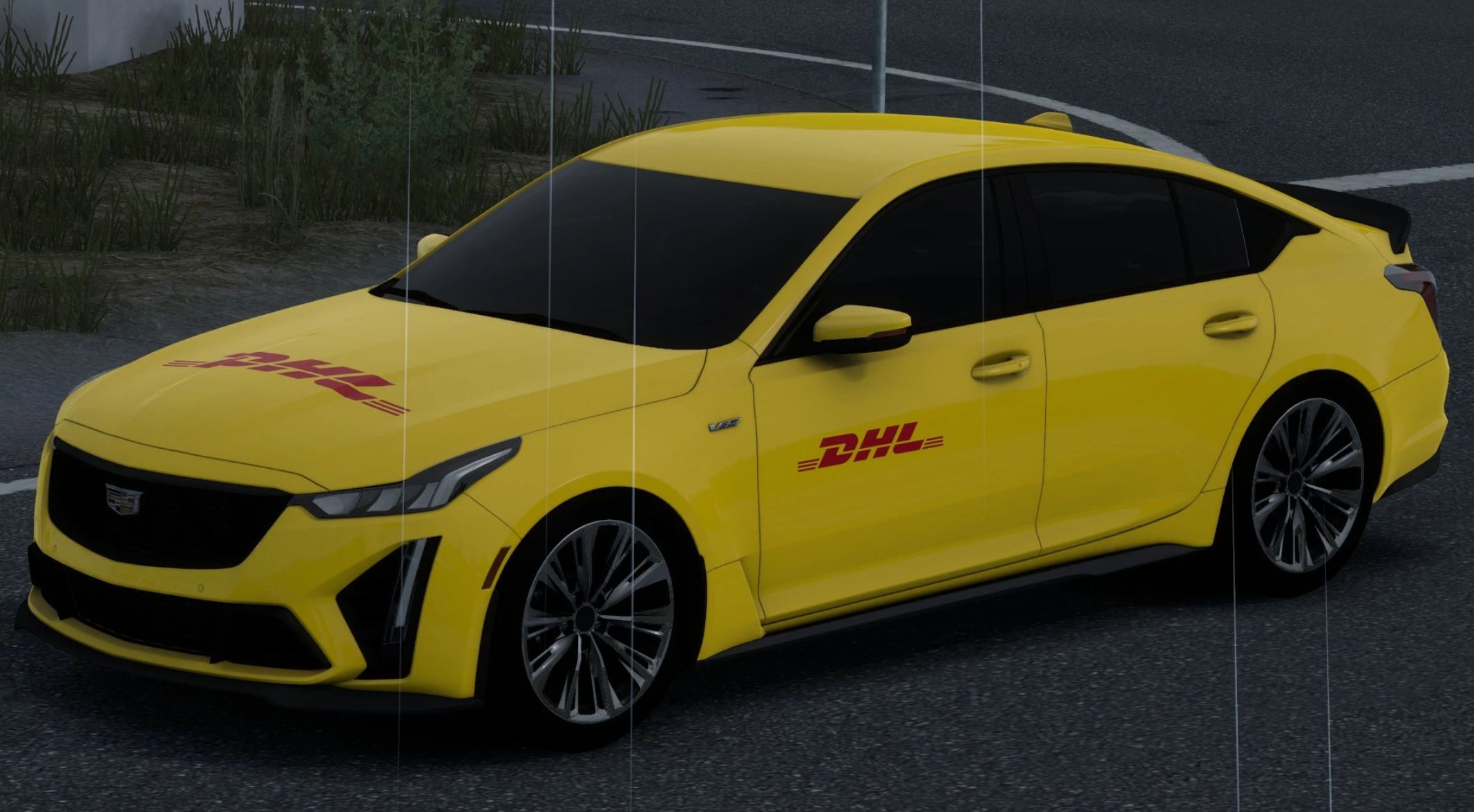DHL CADILLAC CT5-V BLACK WING 2022 ATS 20 04 2025 1.0 1.54 Mod - ATS Mod | American Truck ...