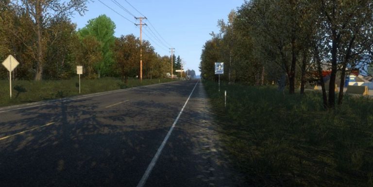 Early Autumn/Fall v3.9 Mod - ATS Mod | American Truck Simulator Mod
