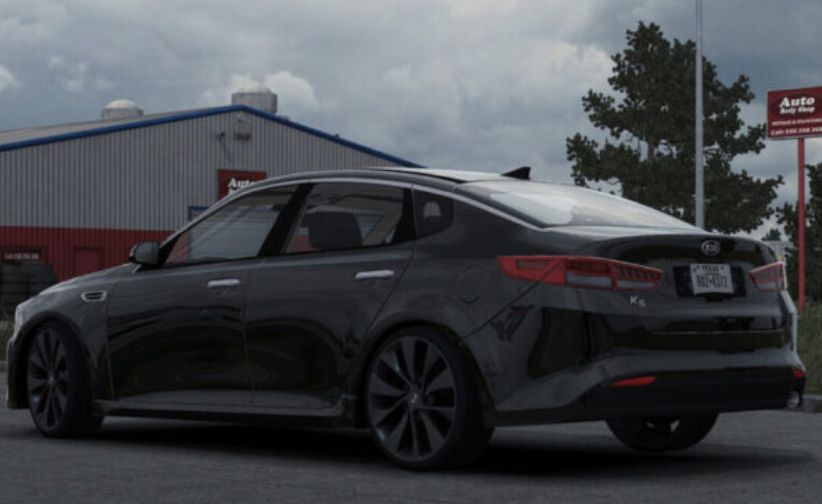 Kia Optima (K5) JF 2016 V1.4 1.54 Mod - ATS Mod | American Truck Simulator Mod