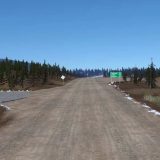 Map of Alaska Beta v0.8.1 1.54 Mod - ATS Mod | American Truck Simulator Mod