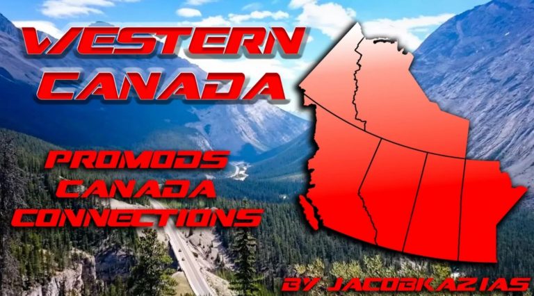 Western Canada Expansion - Promods Canada Connections v1.3.0 1.54 Mod ...
