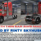 Kenworth T408 SAR (SWR-Made) v2.5.5 Mod - ATS Mod | American Truck ...