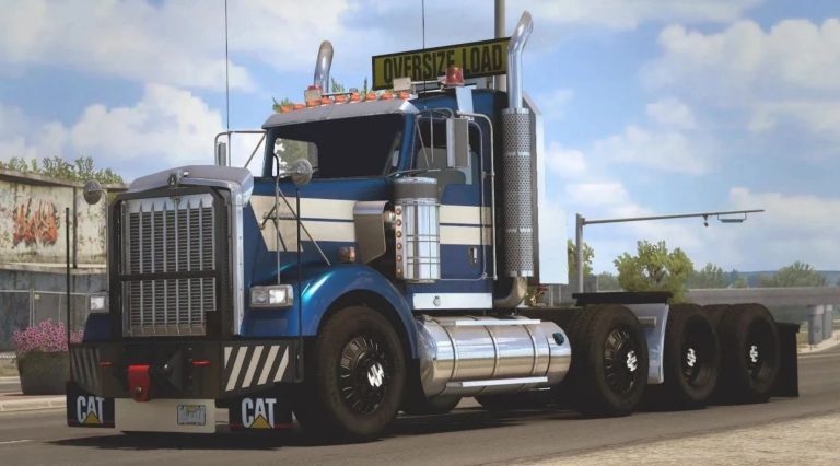 Kenworth W900B v1.6.5 Mod - ATS Mod | American Truck Simulator Mod