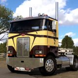 Pete 362 Cabover v4.3 1.54 Mod - ATS Mod | American Truck Simulator Mod