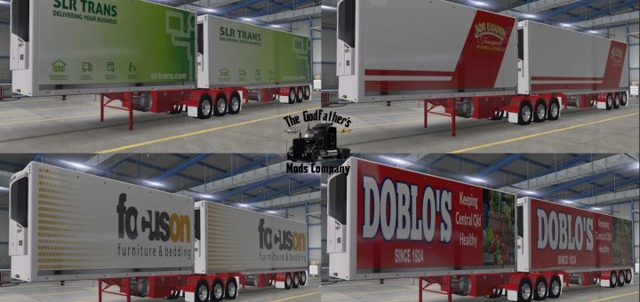 ATS Trailer Skins Mods | American Truck Simulator Trailer Skins mods