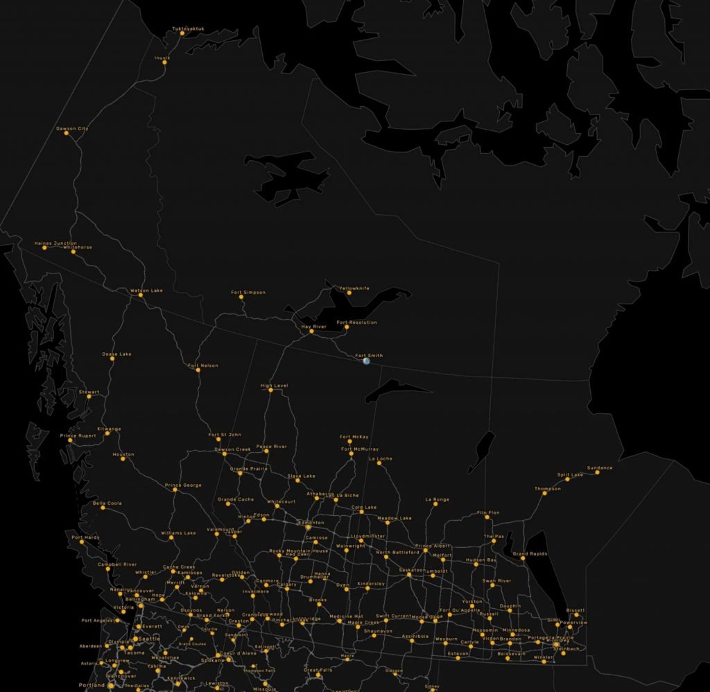 Western Canada Expansion v1.4.0 Mod - ATS Mod | American Truck Simulator Mod