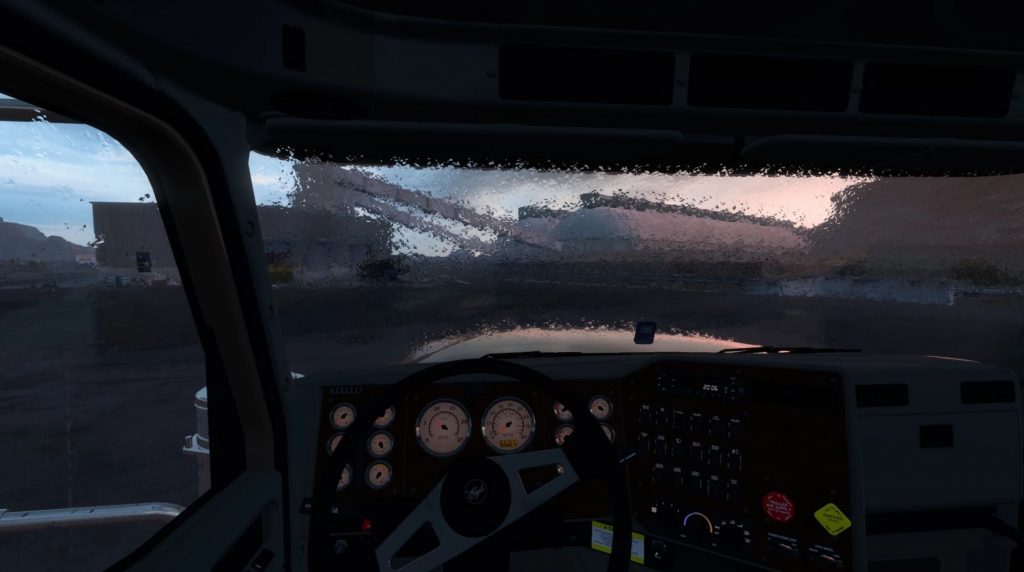 Better Raindrops v2.1.9 Mod - ATS Mod | American Truck Simulator Mod