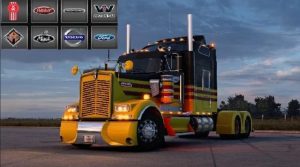 Company Logos 1.55.x Mod - ATS Mod | American Truck Simulator Mod