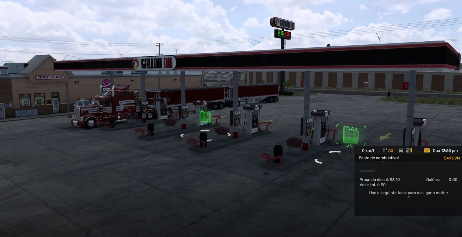 DIESEL PRICE ATS 23 07 2025 v1.0 1.55 Mod - ATS Mod | American Truck Simulator Mod