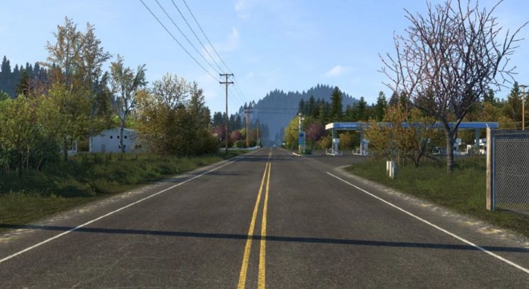 Early Autumn/Fall v4.0 Mod - ATS Mod | American Truck Simulator Mod