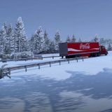 Frosty Winter Weather Mod v5.5 Mod - ATS Mod | American Truck Simulator Mod