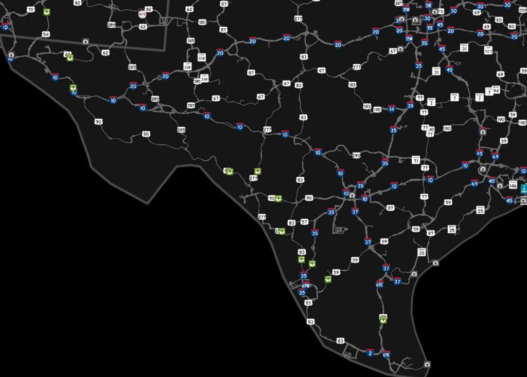 Texas Frontage Roads Project + TFRP Border Addon v1.6 Mod - ATS Mod ...