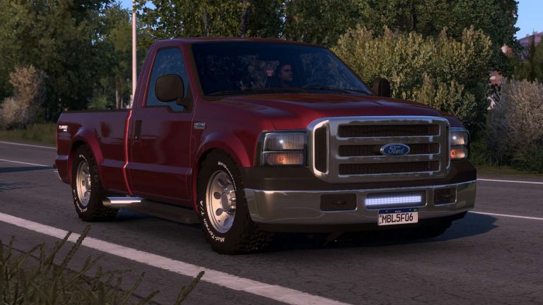 Ford F250 v1.0 Mod - ATS Mod | American Truck Simulator Mod