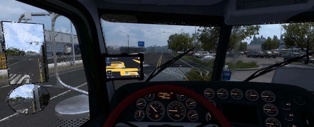 HD GPS Mod v1.5.7 1.55 Mod - ATS Mod | American Truck Simulator Mod