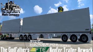 The Godfather's FTE Reefer Trailer Mega Pack v1.0 Mod - ATS Mod ...