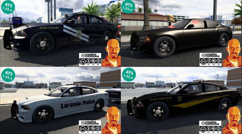 USA POLICE TRAFFIC v2.0 ATS 1.54-1.55.x Mod - ATS Mod | American Truck ...