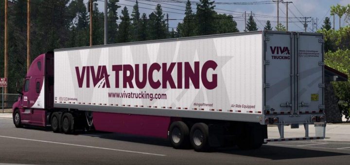 ATS Trailer Skins Mods | American Truck Simulator Trailer Skins mods