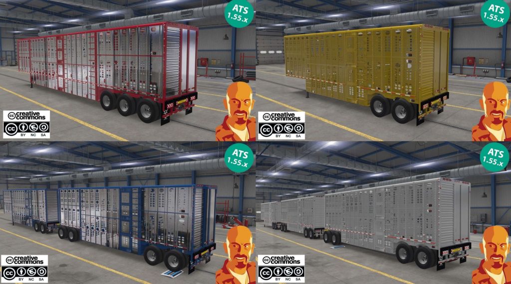 WILSON SILVERSTAR LIVESTOCK TRAILERS v3.0 ATS 1.54-1.55.x Mod - ATS Mod ...