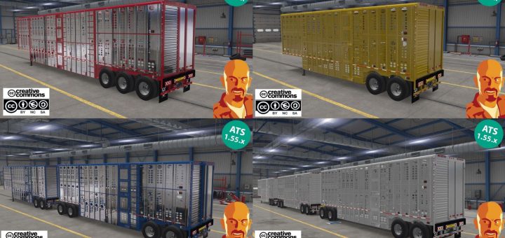 ATS Trailers Mods | American Truck Simulator Trailers mods download