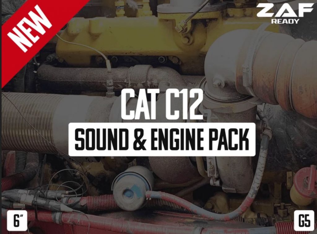 CAT C12 Sound & Engine Pack v1.0 Mod - ATS Mod | American Truck ...