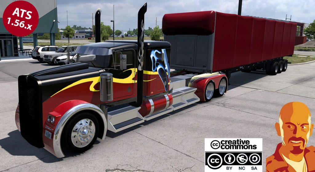 KENWORTH PHANTOM v1.0 1.56.x Mod - ATS Mod | American Truck Simulator Mod