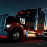 Kenworth W990 by Harven v1.3.9 Mod - ATS Mod | American Truck Simulator Mod