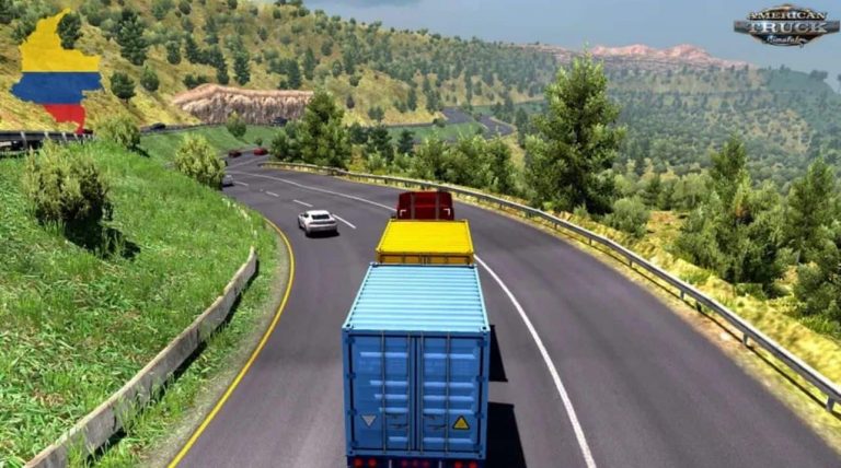 Mapa kOLOMBIA 1.56 Mod - ATS Mod | American Truck Simulator Mod