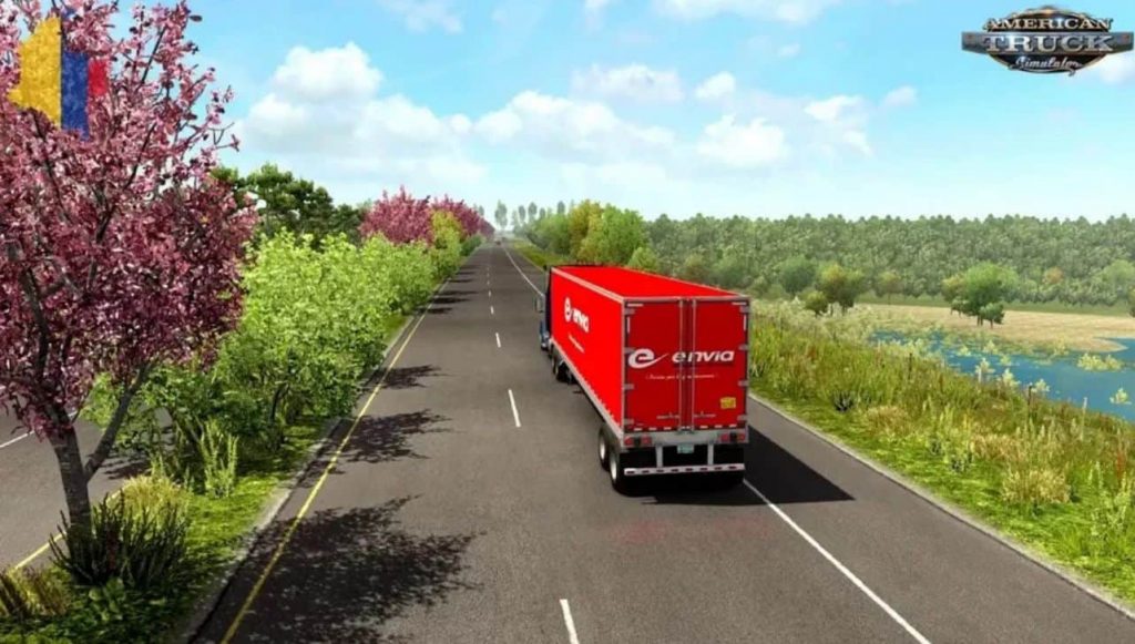 Mapa kOLOMBIA 1.56 Mod - ATS Mod | American Truck Simulator Mod