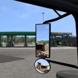 Mirror FOV Enhancement 2 v1.0 Mod - ATS Mod | American Truck Simulator Mod